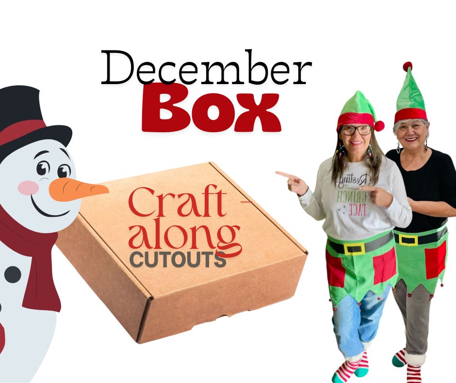 December Cutouts Craft a-long box - Unfinished Cutouts – Refresh ...